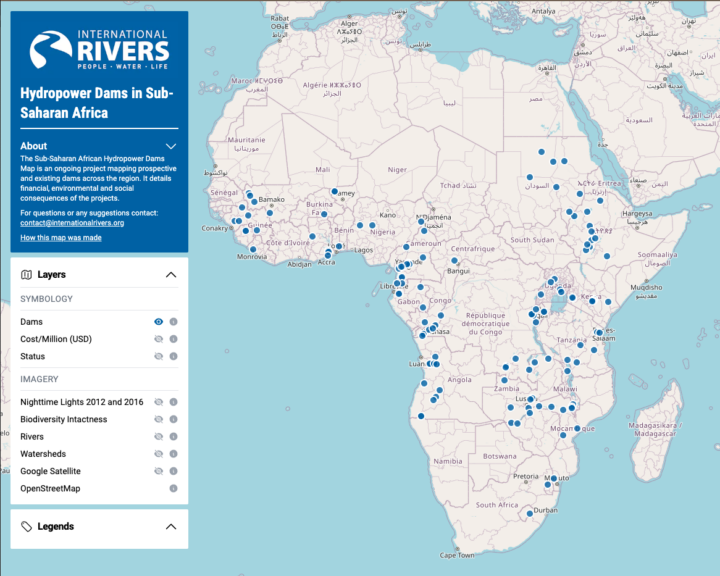 MAP: Hydropower Dams in Sub-Saharan Africa - International Rivers